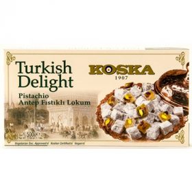 Koska Pistachio Turkish Delight 500g - Traditional Turk