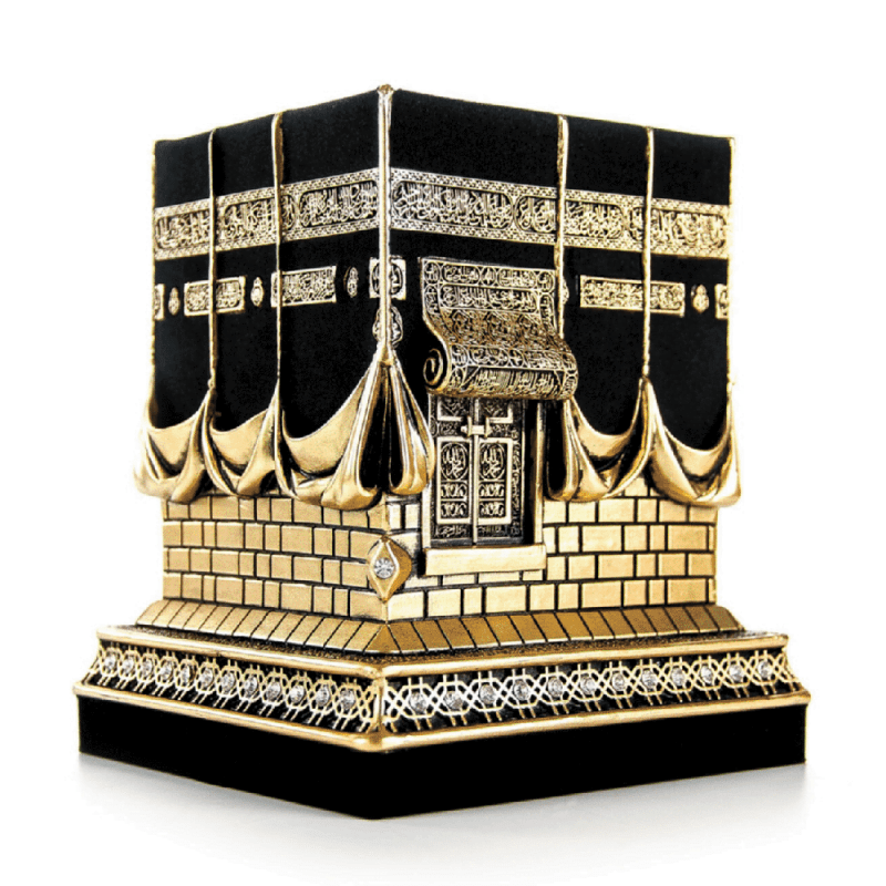 Gold Color Kaaba Trinket - Different Sizes - Traditional Turk