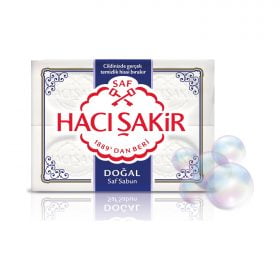 Haci Sakir Natural Soap - 4 Bars - Traditional Turk