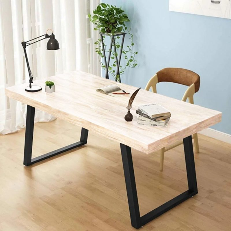 Solid Wood Study Desk - Traditional Turk