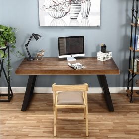 Solid Wood Study Desk - Traditional Turk