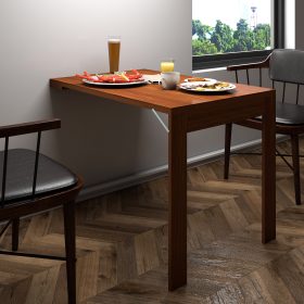 Wall Mounted White Folding Table, Murphy Table, Floating Table, Space ...