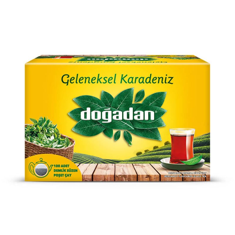 Dogadan, Traditional Turkish Black Tea, Tea Pot Sachets - Traditional Turk
