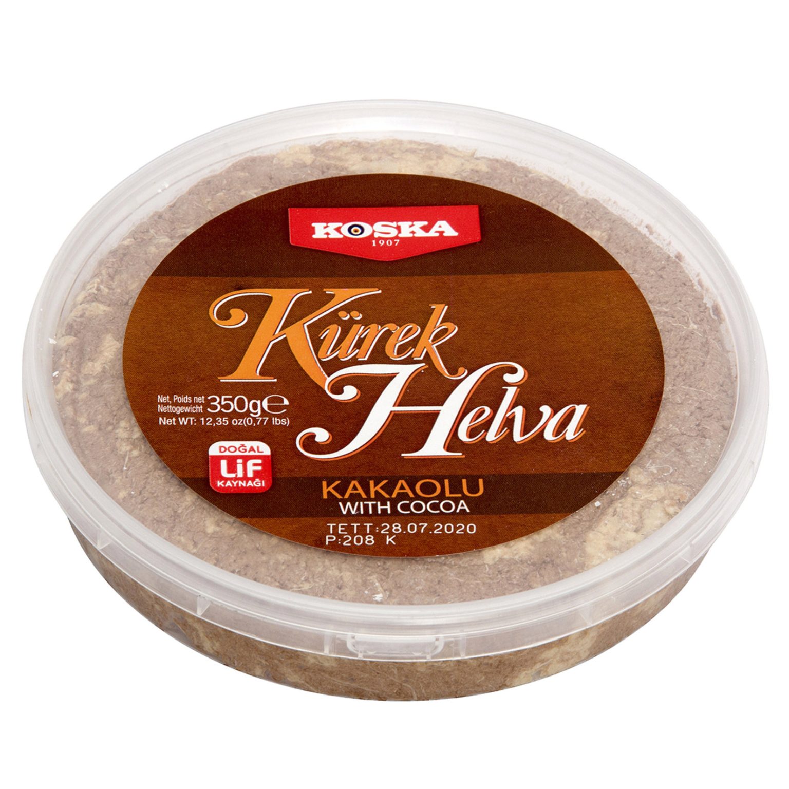 Koska, Shovel Helva with Cocoa, 350G - Traditional Turk