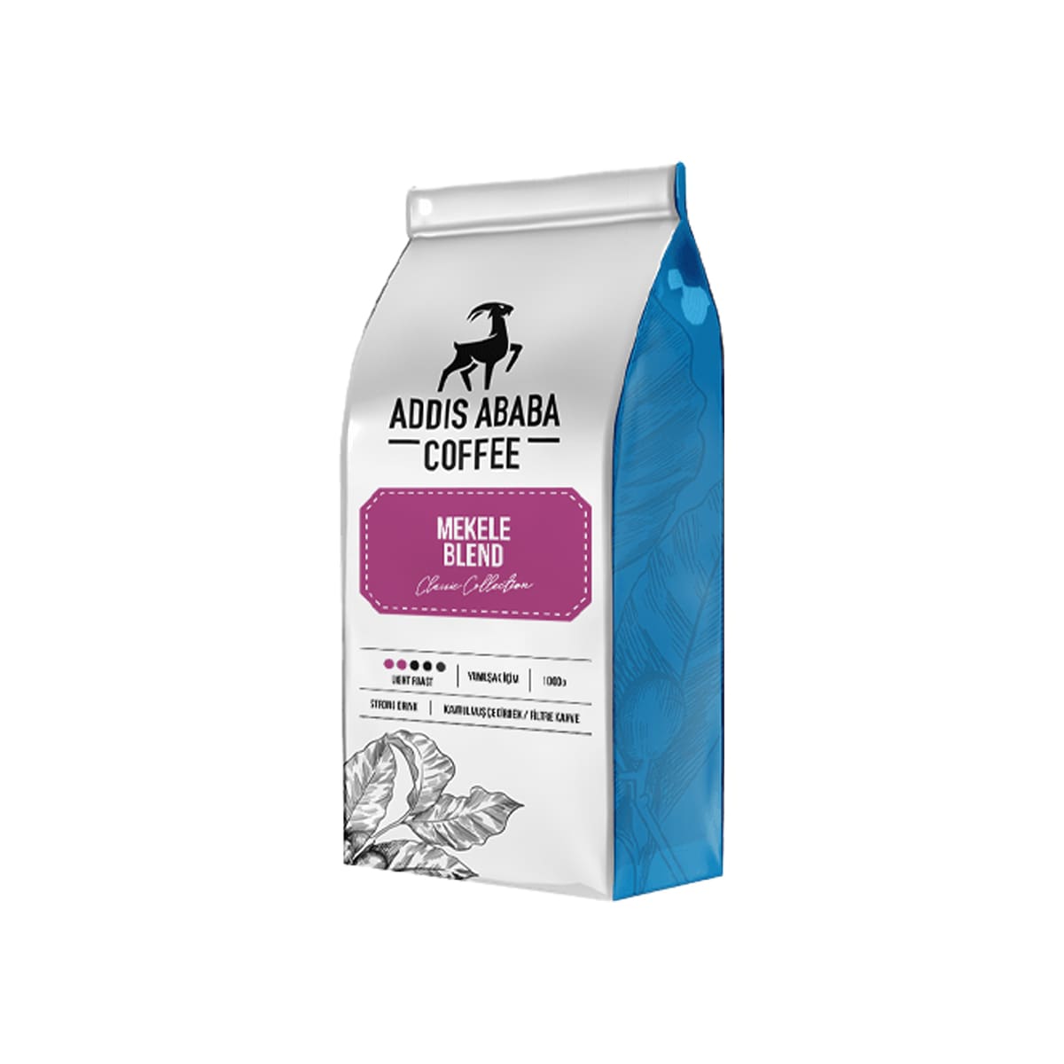 Addis Ababa Mekele Blend Roasted Coffee Beans - Traditional Turk