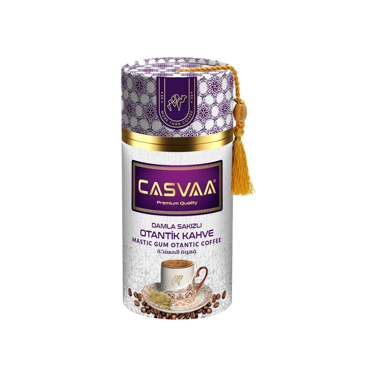 Casvaa Premium Series Authentic Gum Mastic Flavored Turkish Coffee in ...