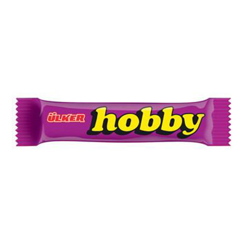 Hobby Chocolate Bar with Hazelnut 6 pack 25g (0.88oz)x6 - Traditional Turk