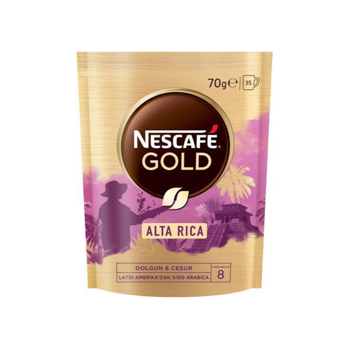 Nestle Nescafe Gold Alta Rica Instant Coffee 70 gr (2.46oz ...
