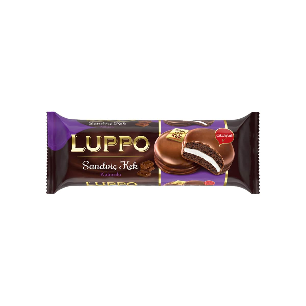 Solen Luppo Sandwich Cocoa Cake with Chocolate 184 gr (6.49oz ...