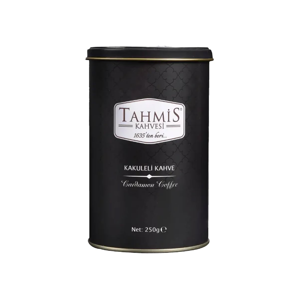 Tahmis Turkish Coffee with Cardamom in Metal Box 250 gr (8.81oz ...