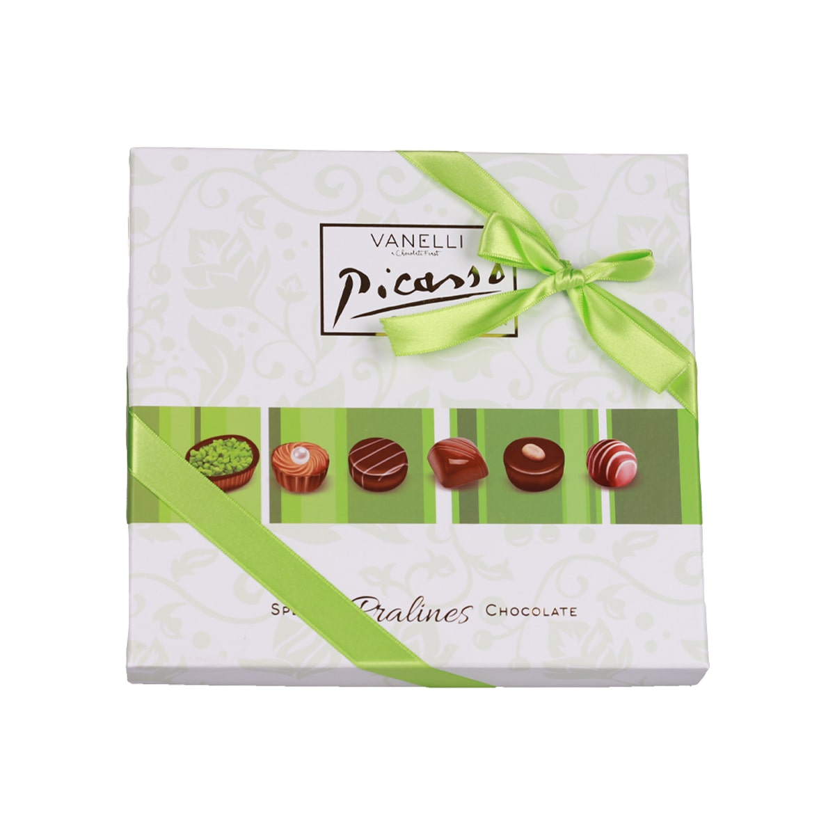 Vanelli Picasso Special Mixed Praline Chocolate in Green Box 200 gr (7 ...