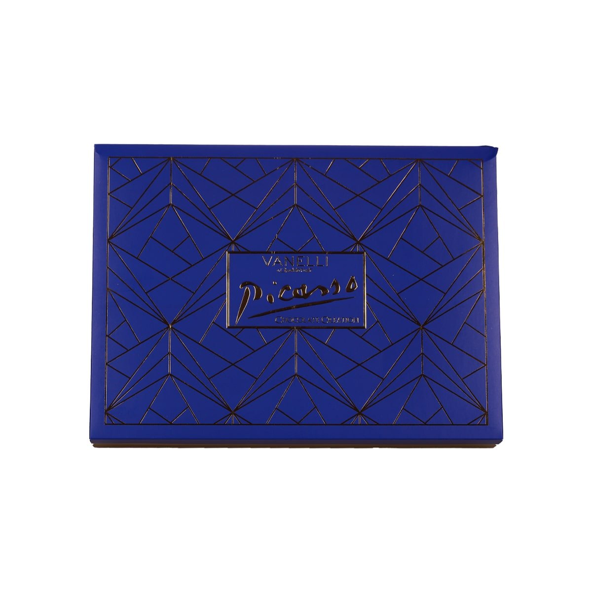 Vanelli Picasso Special Mixed Praline Chocolate in Navy Blue Box 300 gr ...