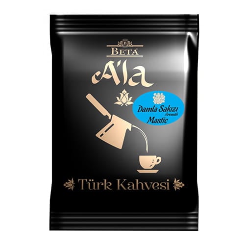 Turkish Coffee With Mastic Flavour 100 gr (3.52oz) - Traditional Turk