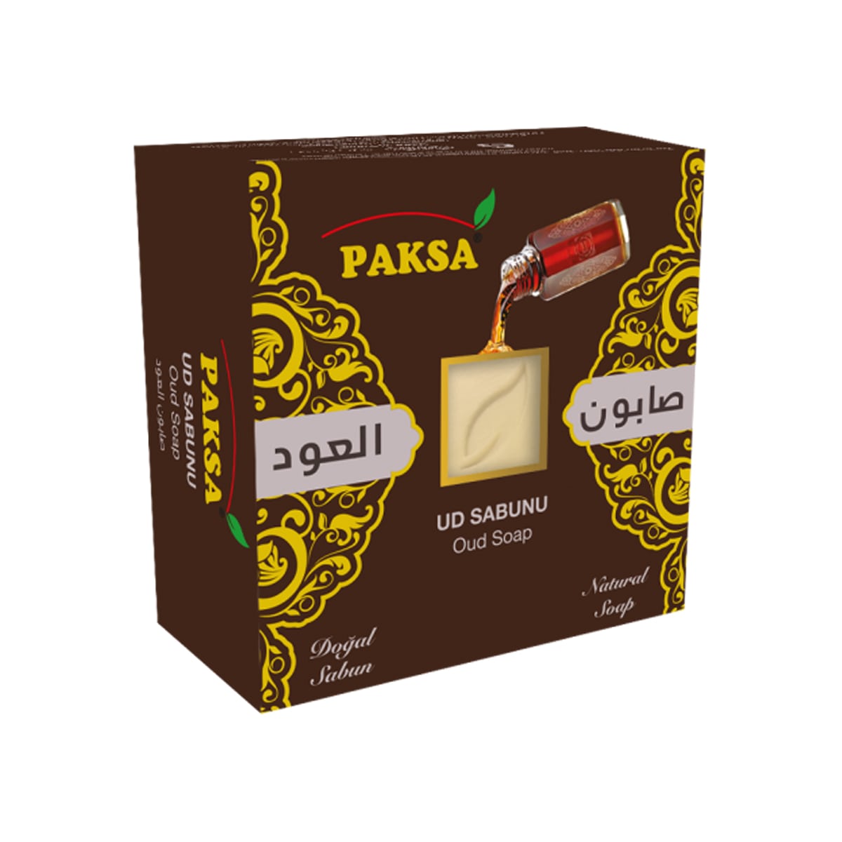 Natural Oud Soap Paksa 125 gr (4.40oz) - Traditional Turk