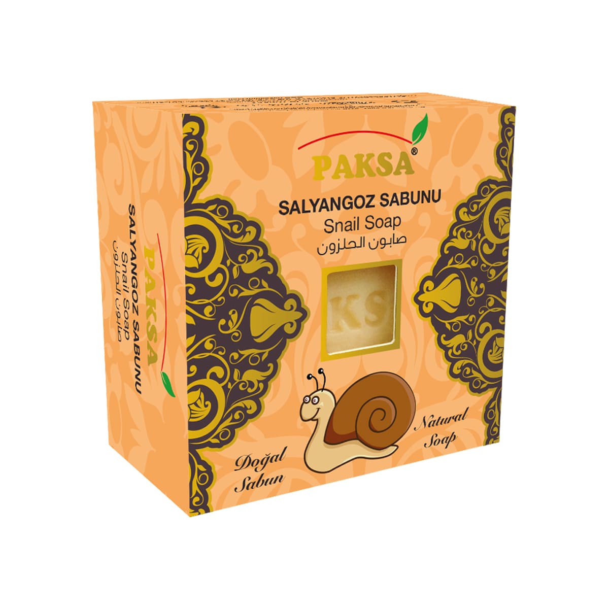 Natural Snail Soap Paksa 125 gr (4.40oz) - Traditional Turk